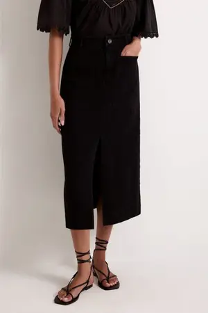 MARIE OLIVER Leighton Denim Skirt