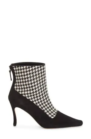 Manolo Blahnik Gosta Leather Ankle Boot