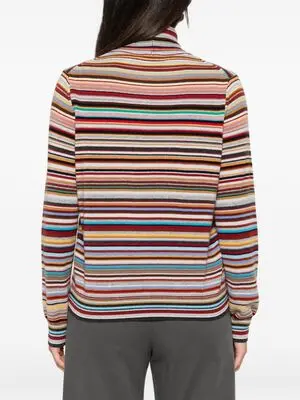 Paul Smith Signature Stripe Roll Neck Sweater