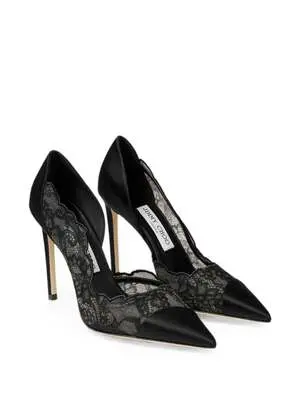 JIMMY CHOO Brigitte Lace Pumps