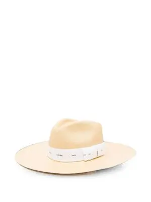 Celine Panama Straw Hat - Multicolor