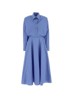 Balenciaga Cotton Midi Dress