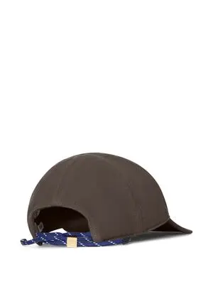 Miu Miu Logo Cotton Baseball Cap - Multicolor