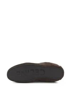 Celine Adam Suede Leather Loafers