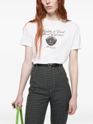 Acne Studios Logo Cotton T-shirt