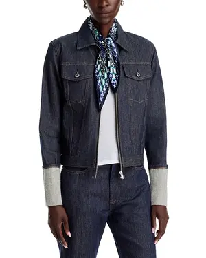 Echo Dots On Dots Pleated Diamond Scarf Navy