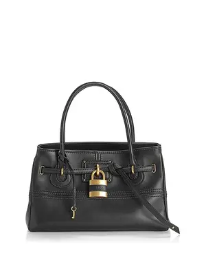 Chloé Paddington Sling Small Leather Handbag - Black