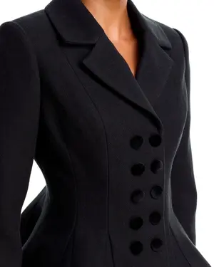 Aqua Peplum Slim Fit Blazer Exclusive
