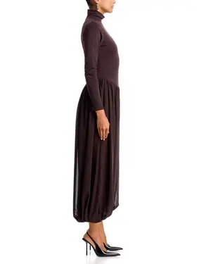 Aqua Long Sleeve Balloon Jumpsuit Exclusive