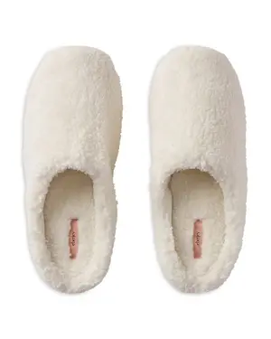 Eberjey Faux Sherpa Slip On Slippers