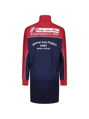 MAISON MARGIELA Logo-print Mini Dress