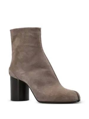MAISON MARGIELA Suede Tabi Ankle Boots - Brown