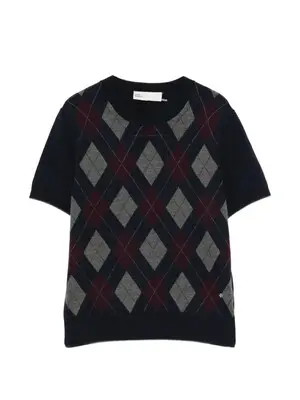 TORY BURCH Argyle Sweater