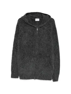 7 FOR ALL MANIKIND Fuzzy Zip Hoodie