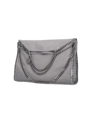 Stella McCartney Foldable Tote Bag "falabella - Gray