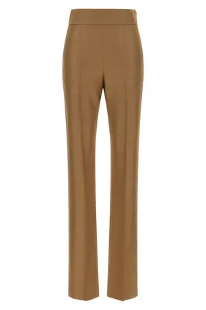 Valentino Garavani Textured Silk Wool Pants