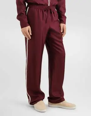 Dolce & Gabbana Vanity Silk Twill Trousers