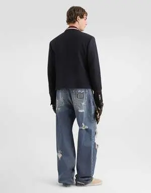 Dolce & Gabbana Vanity Silk Twill Trousers