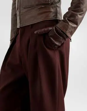 Dolce & Gabbana Wool Gabardine Trousers