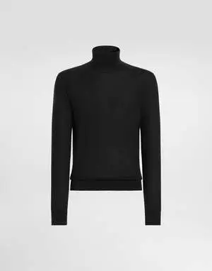 Dolce & Gabbana Cashmere Turtleneck - Brown