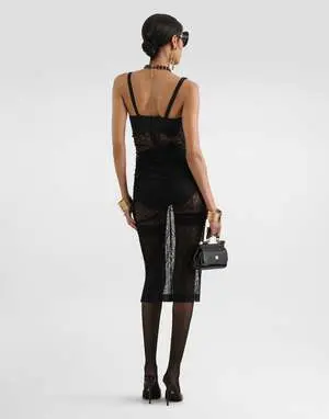 Dolce & Gabbana Lace Midi Dress