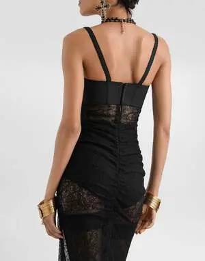 Dolce & Gabbana Lace Midi Dress