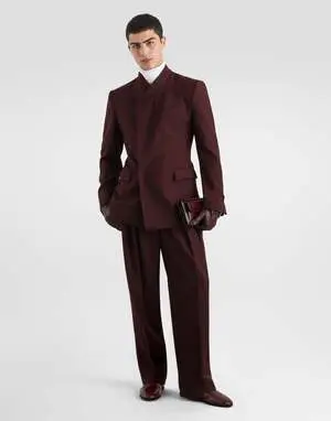 Dolce & Gabbana Sicilia Double-breasted Wool Gabardine Jacket