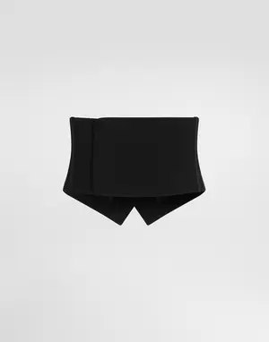 Dolce & Gabbana Micro-rib Cummerbund
