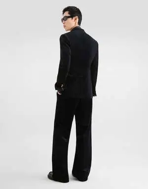 Dolce & Gabbana Portofino Double-breasted Velvet Jacket