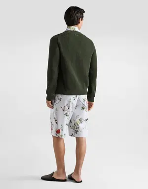 Dolce & Gabbana English Rib Knit Cardigan