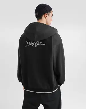 Dolce & Gabbana Cotton Hooded Sweatshirt