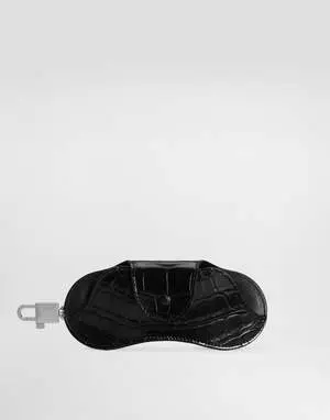 Dolce & Gabbana Alligator Eyewear Case - Black