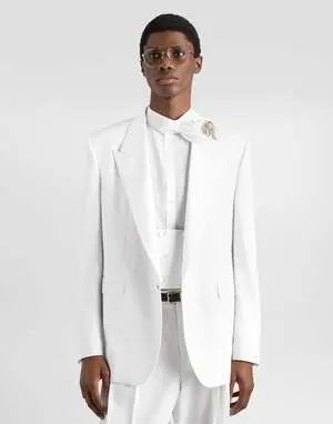 Dolce & Gabbana Palermo Single-breasted Tuxedo Jacket In Virgin Wool