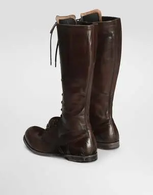 Dolce & Gabbana Leather Boot