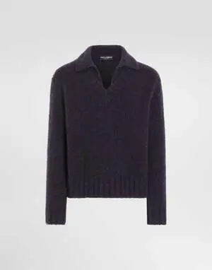 Dolce & Gabbana Alpaca Blend Pullover - Grey