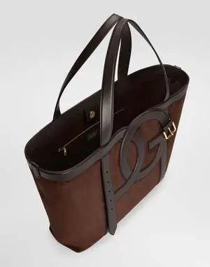 Dolce & Gabbana 3.5 Shopping Bag In Split Calfskin - Multicolor