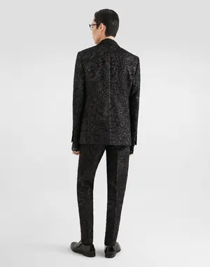 Dolce & Gabbana Sicilia Light Single-breasted Brocade Jacket