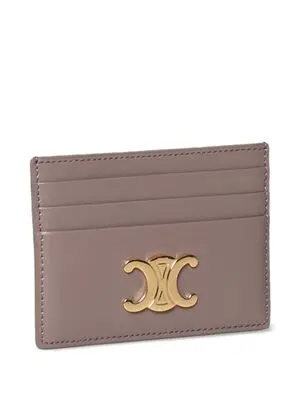 Celine Triomphe Leather Card Case