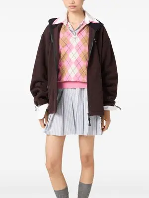 Miu Miu Fleece Blouson Jacket