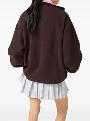 Miu Miu Fleece Blouson Jacket