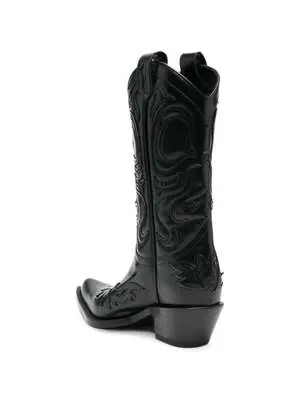 Acne Studios Leather Cowboy Boots