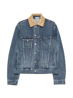 JW Anderson Denim Cotton Jacket - Multicolor