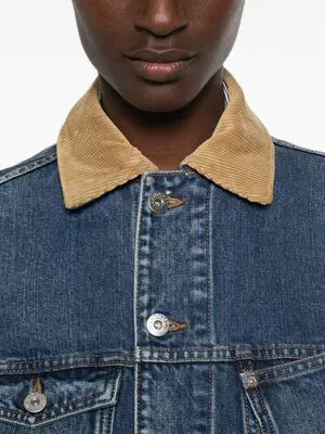 JW Anderson Denim Cotton Jacket - Multicolor