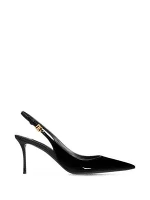 Dolce & Gabbana Patent Leather Slingback Pumps - Multicolor