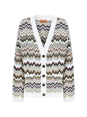 Missoni Wool Blend Cardigan - Multicolor