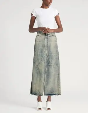 Rick Owens Denim Skirt Size Cotton