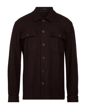 DRUMOHR Jacket Dark Size Cashmere - Brown