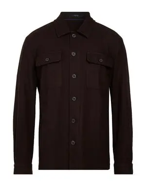DRUMOHR Jacket Dark Size Cashmere - Brown