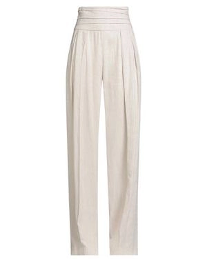 GAELLE PARIS Pants Size Linen, Viscose