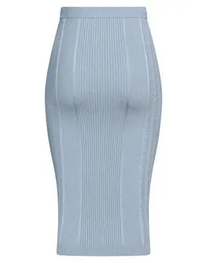 Balmain Midi Skirt Size Viscose, Polyester